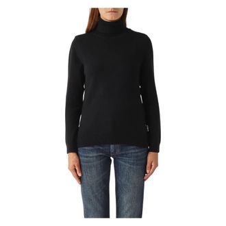 Barbour Femme, Pulls, Noir, Taille: 42 FR Pull Col Roul&eacute; Pendle