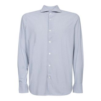Dell'Oglio Ar25Wr11Ca Nep34 208 Shirt - - Shirts - Herren - Blau - M