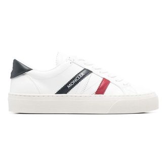 Moncler Femme, Chaussures, Blanc, Taille: 37 EU Monaco2 Baskets