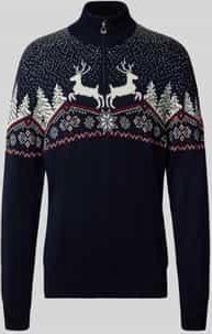 Dale of Norway Wollpullover mit Troyer-Kragen