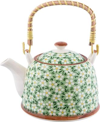 Clayre & Eef 6CETE0023 Teekanne 18 * 14 * 12 cm / 0,7L