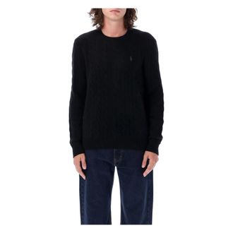 Polo Ralph Lauren Cable Knit Sweater - - Knitwear - Herren - Schwarzk - XL