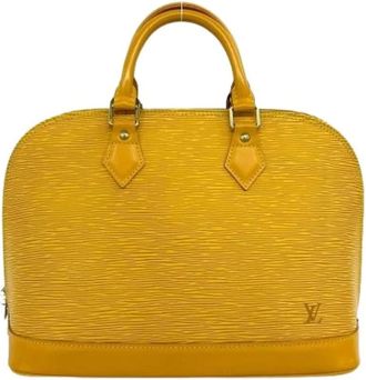 Louis Vuitton Pre-owned Vintage Boston Bag - Femme - Pre-owned - Jaune - Taille: ONE Size