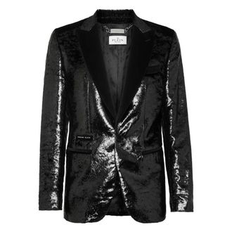 Philipp Plein Herren, Jacken, Schwarzk, 4XLGr&ouml;&szlig;e