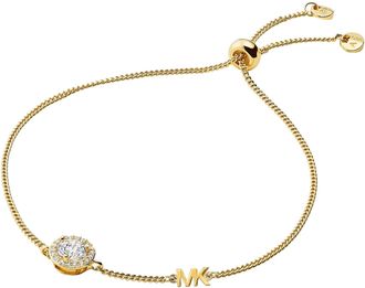 Michael Kors MKC1206AN710 Damen Armband Silber 925 Gold wei&szlig; Zirkonia 20 cm