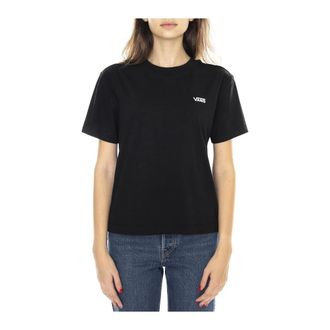 Vans Left Chest Logo T-Shirt - Femme - Tops - Noir - Taille: 42 FR