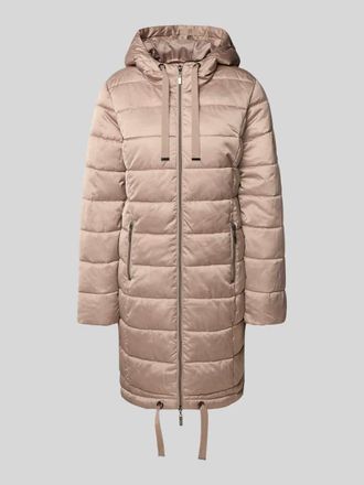 Monari Regular Fit Steppmantel mit Tunnelzug