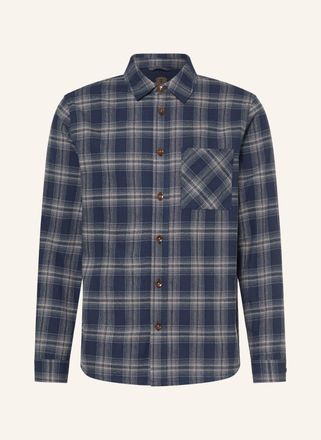 Mos Mosh Mos Mosh Gallery Overshirt Mmgdavid Aus Flanell blau