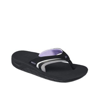 Reef Damen M&auml;dchen Slap 3 Flip-Flop, Grau/Violett, 35 EU