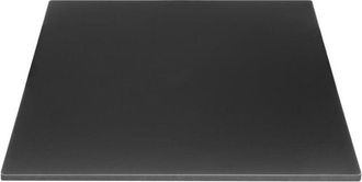 Bolero Ibiza Plateau de Table dExt&eacute;rieur Carr&eacute; Noir Mat 700 mm - Bolero