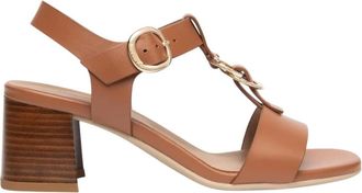 Nero Giardini Femme, Chaussures, Brun, Taille: 39 EU Sandales &agrave; Talons Hauts