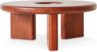 HKliving Table basse en bois Conversation HKliving