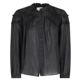 Isabel Marant Damen, Blusen & Hemden, Schwarzk, XSGr&ouml;&szlig;e