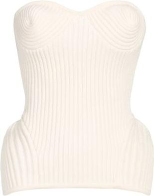 Jean Paul Gaultier Top bustier en laine