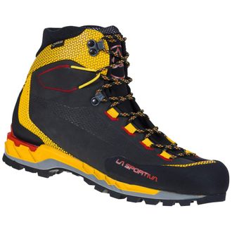 La Sportiva M Trango Tech Leather GTX Gelb-Schwarz - Gore-Tex Leichter robuster Herren Wanderschuh, Größe EU 41.5 - FA