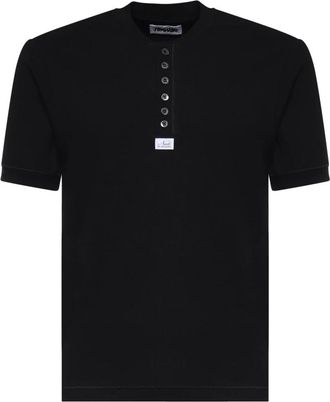 Magliano Homme, Tops, Noir, Taille: L T-shirt boutonn&eacute;