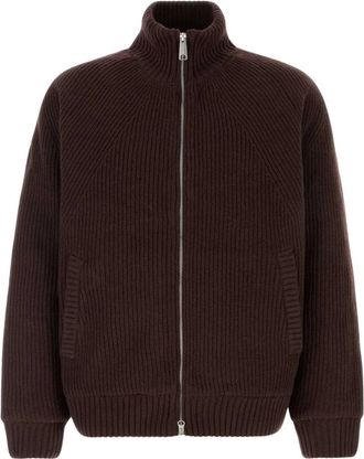 Carhartt Work in Progress Banley Sweater Jacket - - Knitwear - Herren - Braun - L