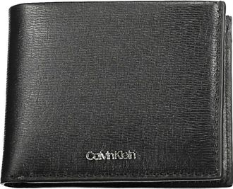 Calvin Klein Homme, Accessoires, Noir, Taille: ONE Size Portefeuille Homme Noir Rfid D&eacute;tails Contrast&eacute;s