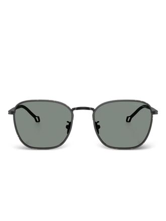 Giorgio Armani lunettes de soleil à monture carrée - Noir