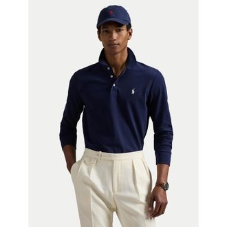 Polo Ralph Lauren Poloshirt 710955081001 Dunkelblau Slim Fit