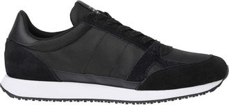 Tommy Hilfiger Herren Runner Sneaker Vintage Mix Sportschuhe, Schwarz (Black), 42