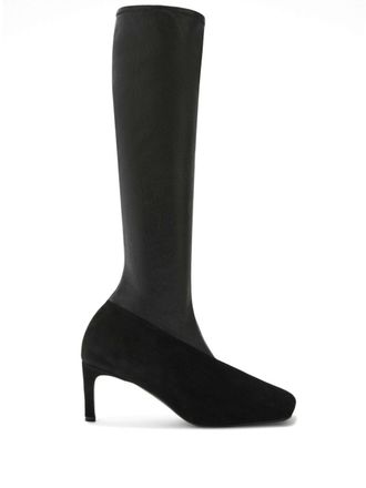 Jil Sander bottines &agrave; empi&egrave;cements 70 mm - Noir