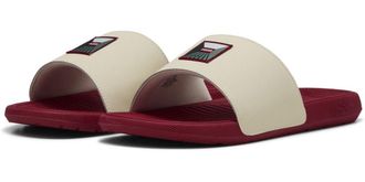 Puma Unisex COOL CAT 2.0 GREENSIDE Schiebe-Sandalen, Alpine Snow-Dark Crimson, 35.5 EU