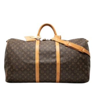 Louis Vuitton Pre-owned Keepall Bandouliere 60 - - Pre-owned - Damen - Braun - ONE SIZE