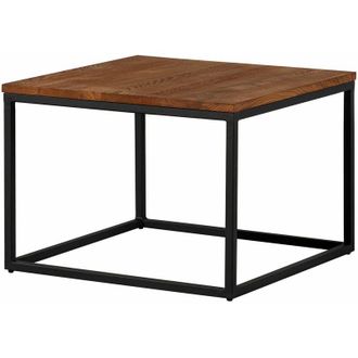 Massivmoebel24 Couchtisch Wildeiche 60x60x43 natur ge&ouml;lt lounge collection 07