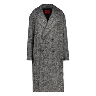 HUGO BOSS Einreiher - - Coats - Damen - Grau - S