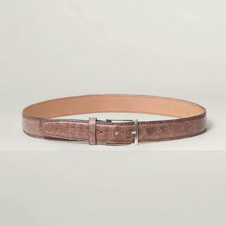 Reptiles House Dante - Gürtel aus Krokodilhüfte - Seil