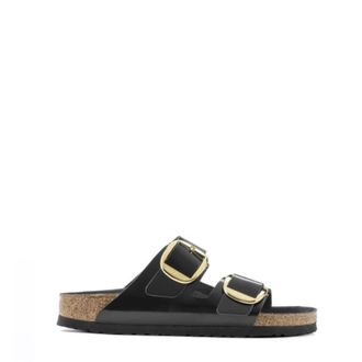 Birkenstock Femme, Chaussures, Noir, Taille: 40 EU Chaussures plates Coupe &eacute;troite