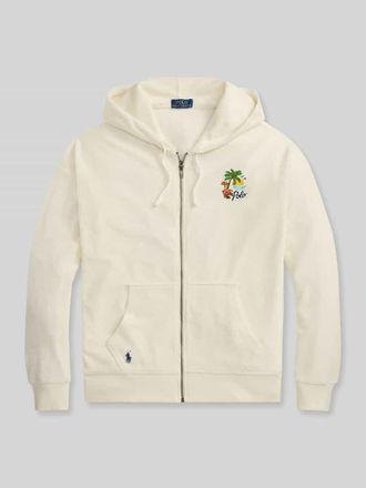 Polo Ralph Lauren Regular Fit Sweatjacke aus Baumwoll-Mix mit R&uuml;cken-Print