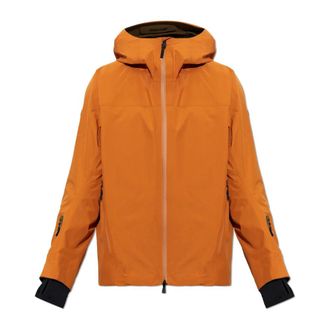 Moncler Veste de ski &agrave; capuche Hinterburgs - Homme - Sport - Orange - Taille: M