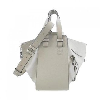Loewe Pre-owned Hammock Small Calf Shoulder Bag - - Pre-owned - Damen - Beige - ONE SIZE