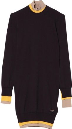 Fendi Damen, Kleider, Lila, XSGröße