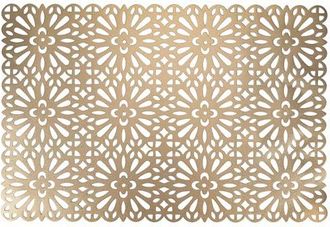 Galileo Casa Santas House Tischset, rechteckig, goldfarben, 6 Stück