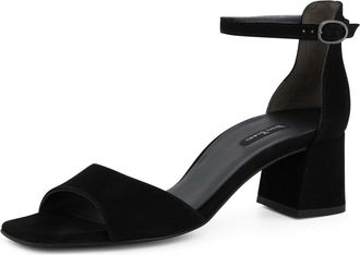 Paul Green Damen, Frauen Sandaletten,Freizeitschuhe,offene Schuhe,Strandschuhe,Riemchensandalen,elegant,Leichter Absatz,Schwarz (JA),38.5 EU / 5.5 UK