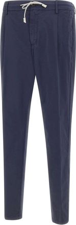 Eleventy Homme, Pantalons, Bleu, Taille: W32 Pantalon Slim-fit