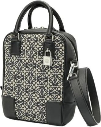Loewe Sac Amazona Pre-owned - Femme - Pre-owned - Noir - Taille: ONE Size