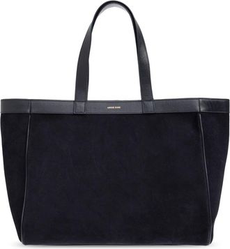 Anine Bing Femme, Sacs, Bleu, Taille: ONE Size Rio Medium Shopper Bag
