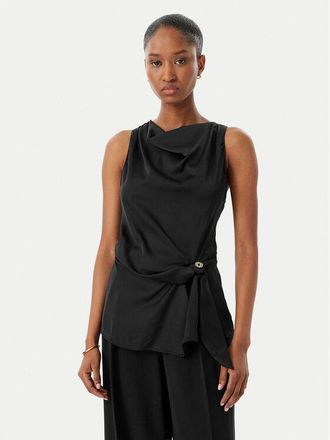 Rinascimento Rinascimento Bluse CFC0019901002 Schwarz Regular Fit