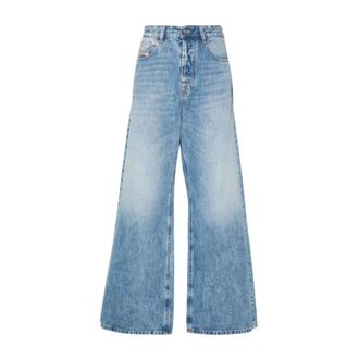 Diesel Wide Leg Jeans 1996 D-Sire - - Jeans - Damen - Blau - W27