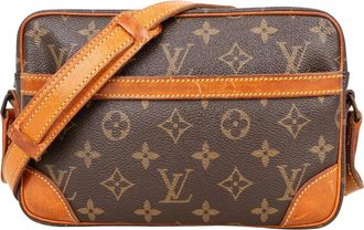 Louis Vuitton Crossbody Bags - Louis Vuitton Canvas Monogram Trocadero 23 Crossbo - Gr. unisize - in Braun - f&uuml;r Damen