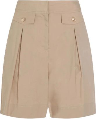 Twinset Femme, Shorts, Beige, Taille: 40 FR Shorts avec ceinture amovible