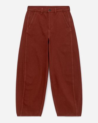 Arket Jeans Mit Barrel Legs -Orange