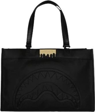 Sprayground Sprayground, Femme, Sacs, Noir, Taille: ONE Size Gold Brick Luxe Tortuga Tote