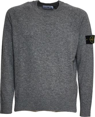 Stone Island Herren, Strickwaren, Grau, SGröße