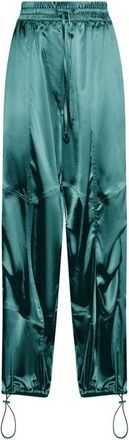 John Richmond Femme, Pantalons, Bleu, Taille: 40 FR Pantalon de surv&ecirc;tement &agrave; panneaux avec cordon de serrage