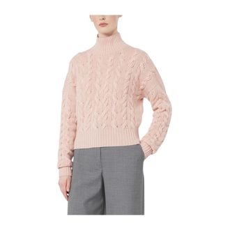 Max Mara Pull Cosmo - Femme - Pulls - Rose - Taille: 38 FR